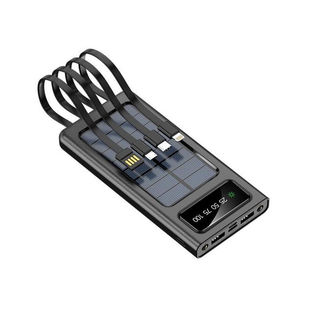 Multifunctional Power Bank 12000MAH - Solar | Shop Today. Get it ...