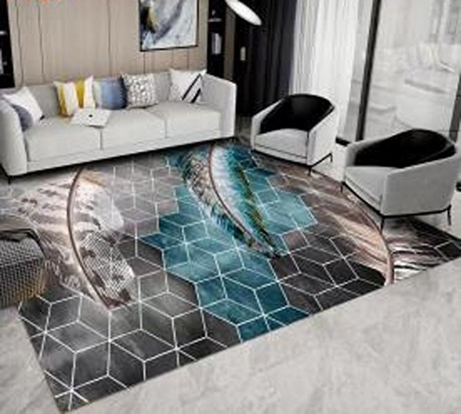 Modern 3D Geometric Design 3dx Rug Rug - BA27 120cm by 160cm | Shop ...