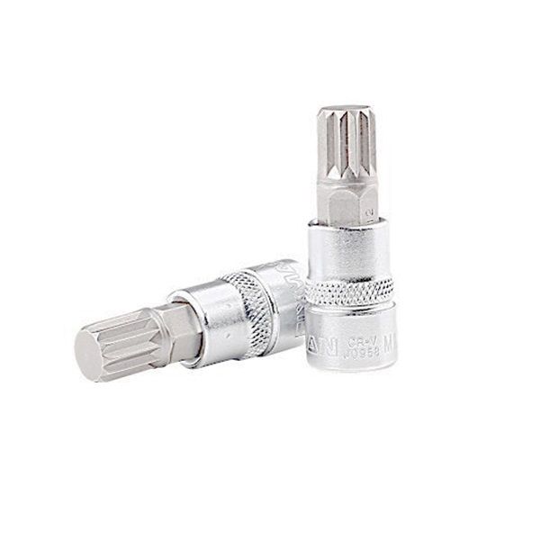 Fixman - 3/8" Dr.Bit Spline Socket M12 - 4 Pack | Shop Today. Get it ...