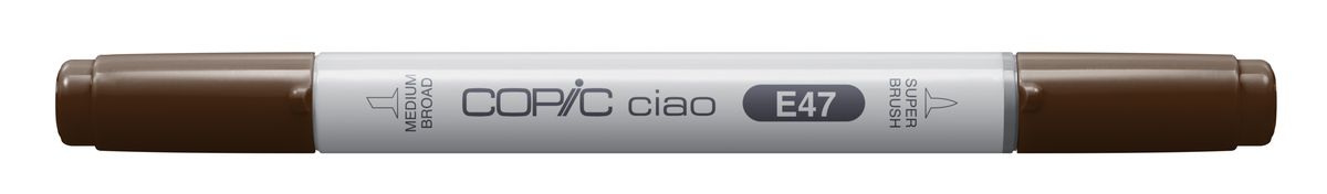 Copic Ciao Marker - Dark Brown E47 | Shop Today. Get it Tomorrow ...