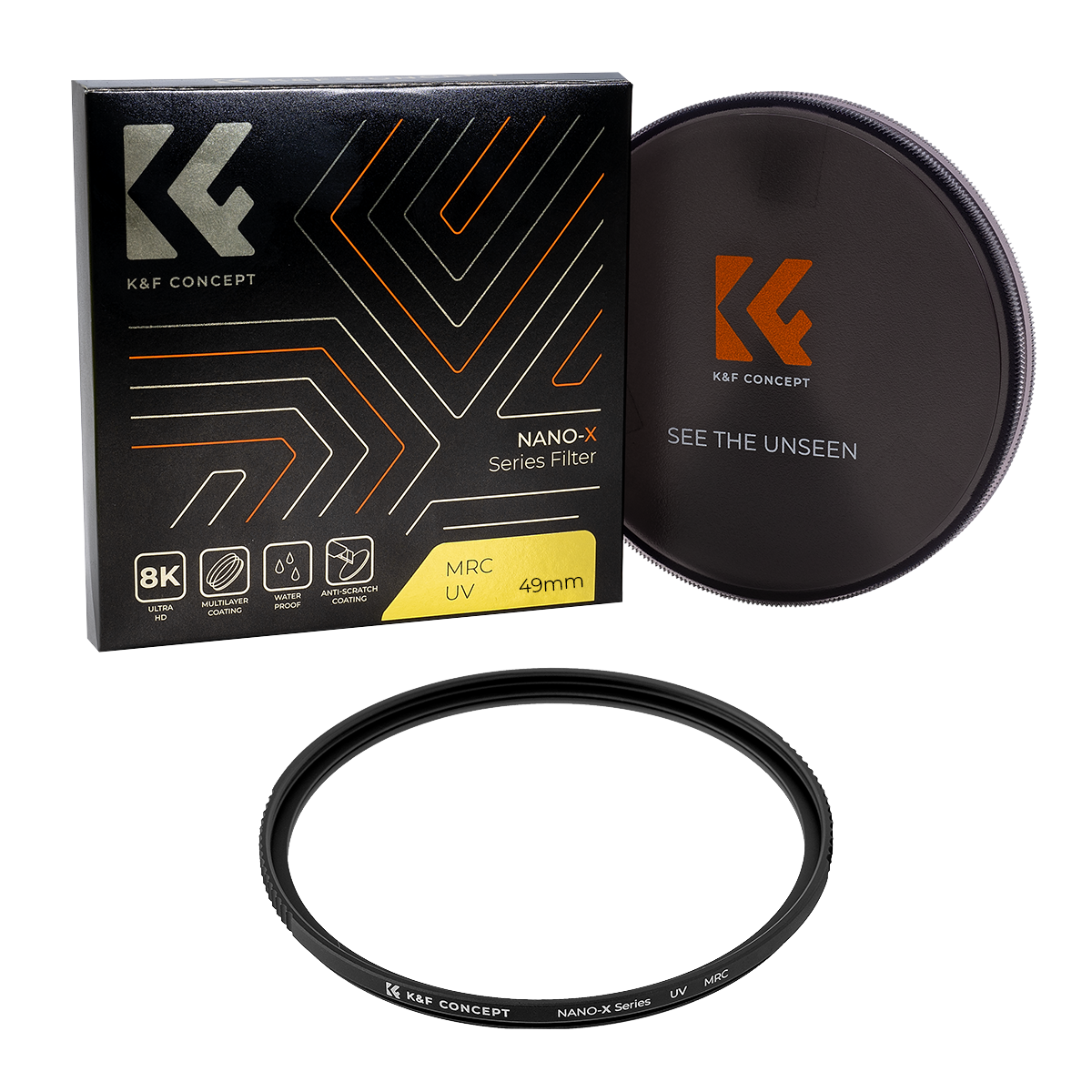 K&F 49mm Nano-X UV Filter the Premium Choice for 8K Clarity | KF01.983 ...