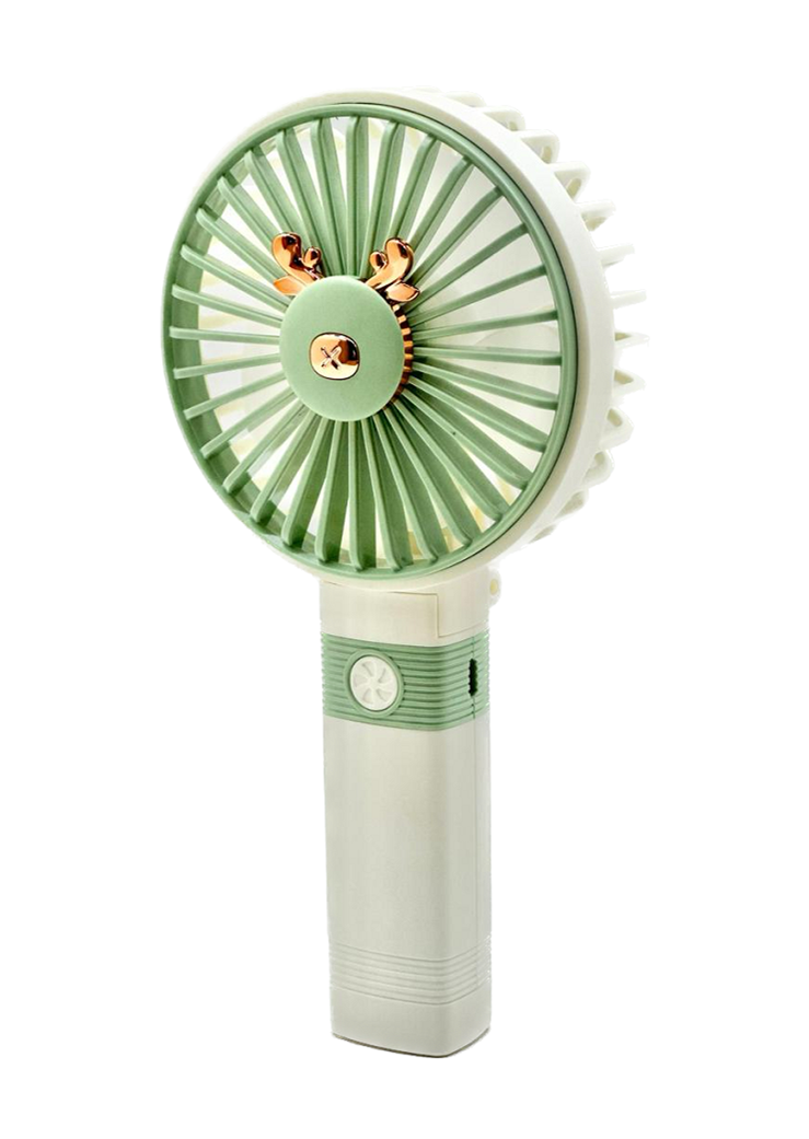 Rechargeable Foldable Mini Handheld / Desktop USB Fan - Green | Shop ...