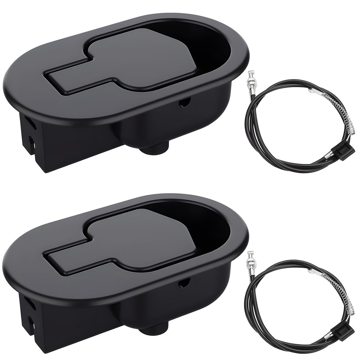 2Pcs Recliner Replacement Handle with Cable Recliner Release Handle ...