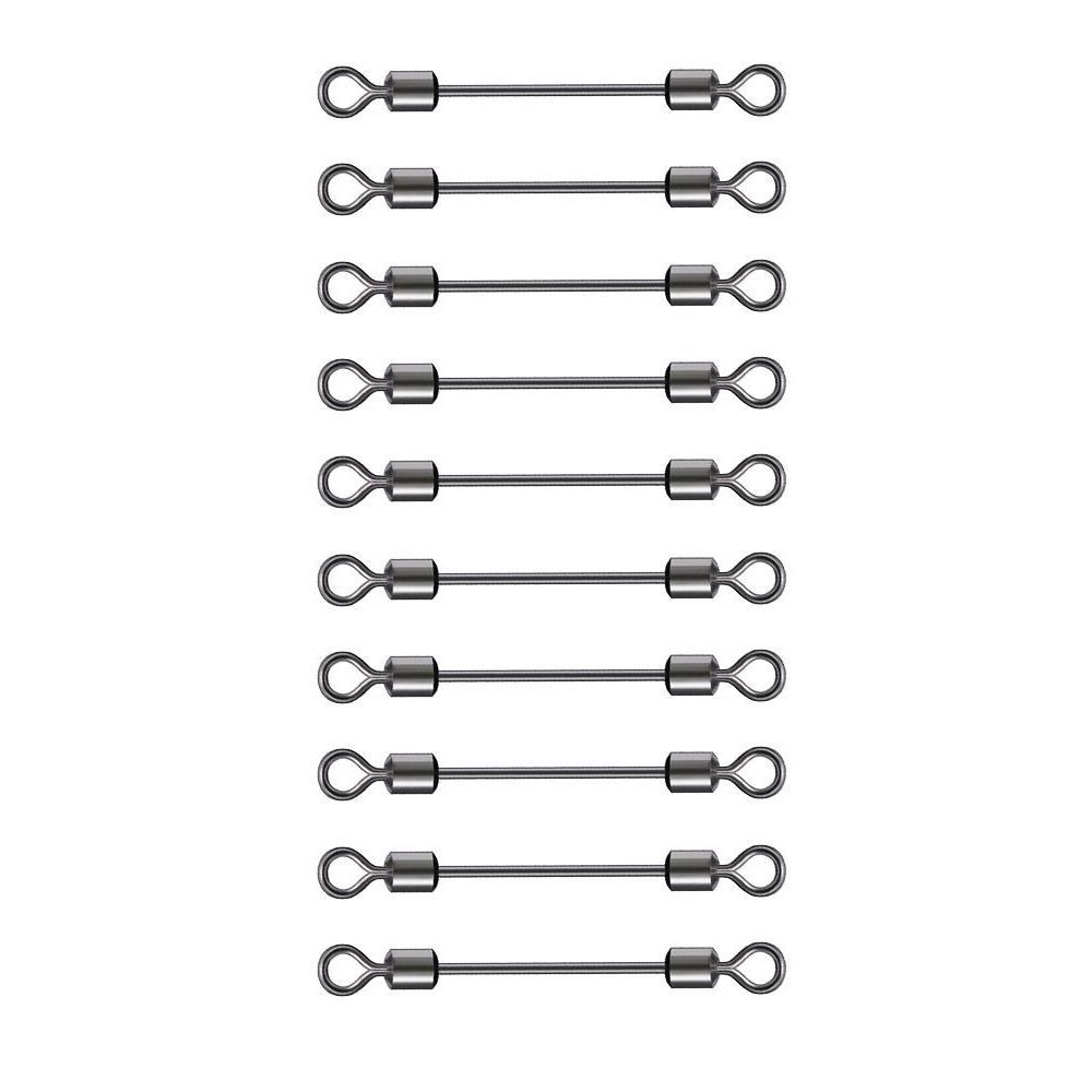 Camping Fishing Swivels Snap Line Wire Connecter Closed Set of 10 ...