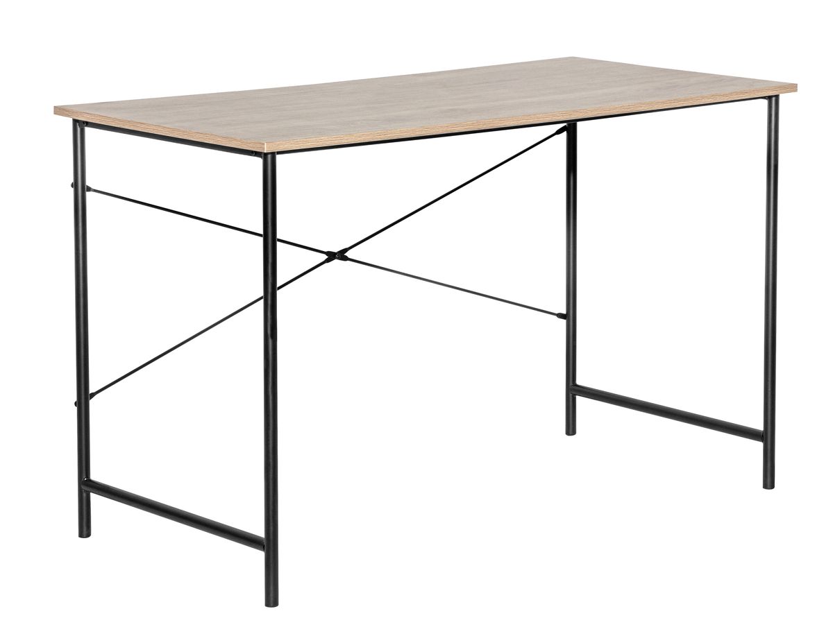 Edur Office Desk with Powder Coated Steel Frame 120cm | Shop Today. Get ...