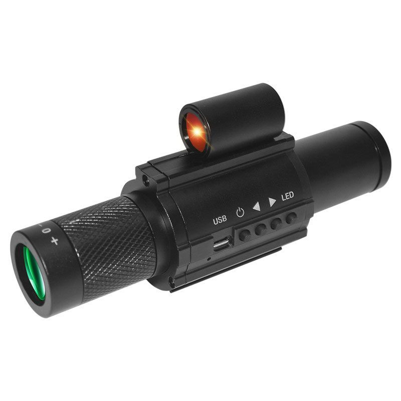 Outdoor Night Vision Instrument Cross Cursor Infrared SIngle Barrel ...