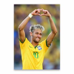 Neymar Hand Signal Poster - A1 | Shop Today. Get it Tomorrow ...