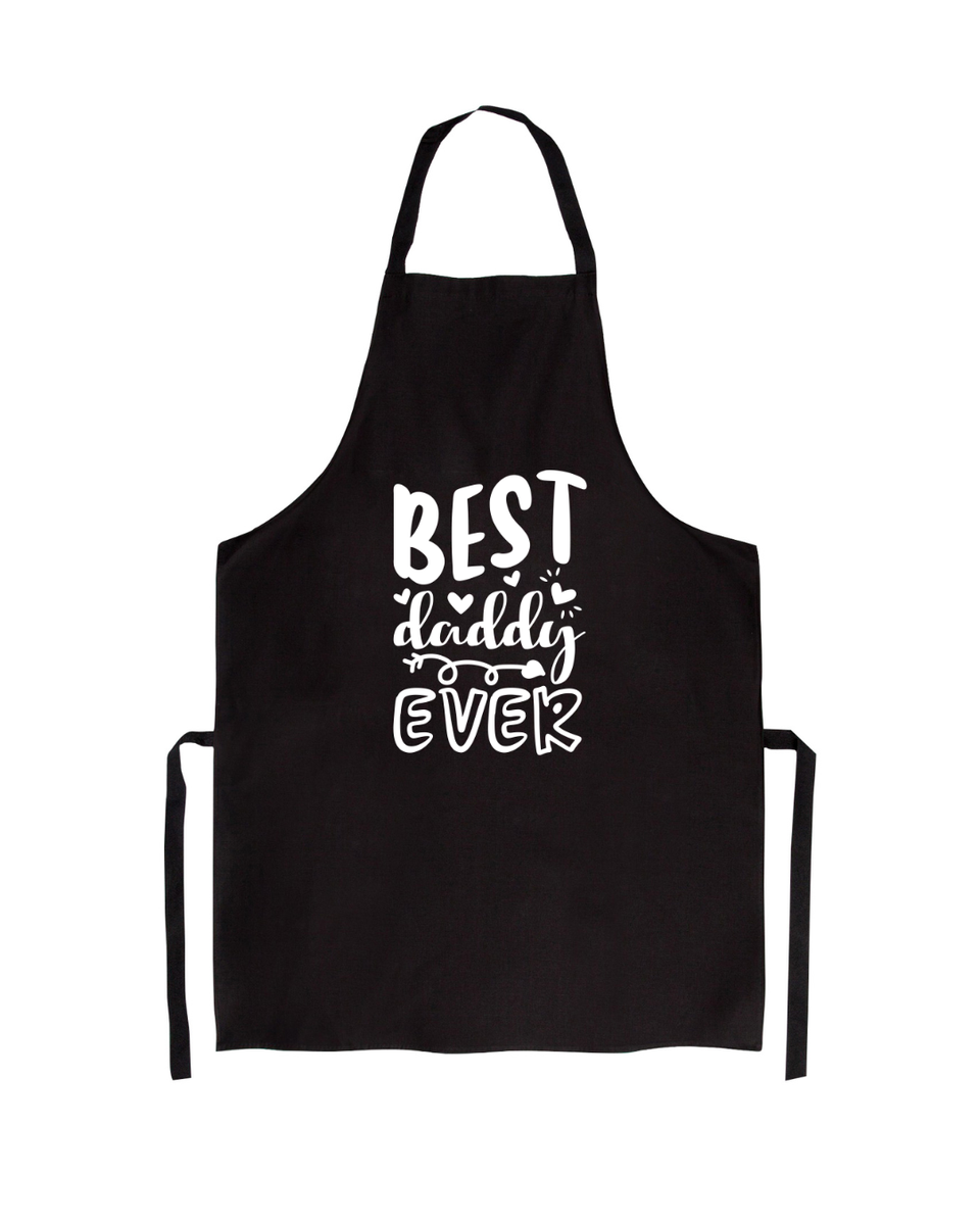 Katz Designs - Black Apron - Best Daddy Ever | Shop Today. Get it ...