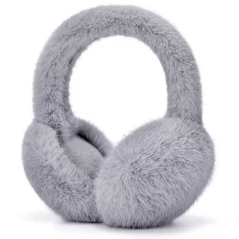Foldable Winter Outdoor Ear Muff Warmers - Faux Fur Ear Covers Alice ...
