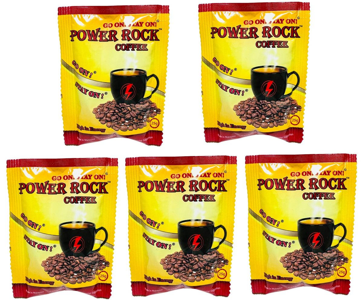 Power Rock Coffee x 5 Sachets | Shop Today. Get it Tomorrow! | takealot.com