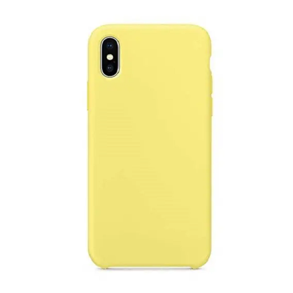 Silicone Case for iPhone XR -Yellow | Shop Today. Get it Tomorrow ...