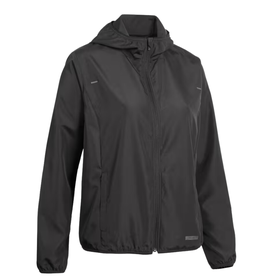 Kalenji Women's windproof running jacket - Run 100 Wind - Black | Shop ...