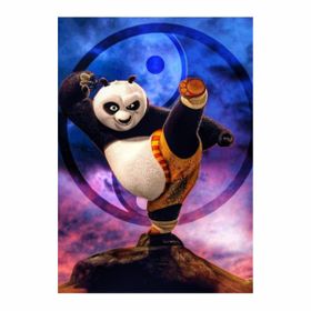 Kung Fu Panda Kick - A1 Poster | Shop Today. Get it Tomorrow ...
