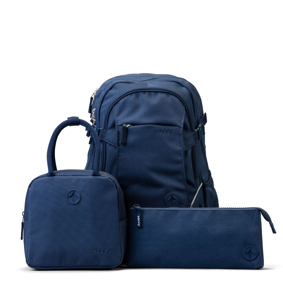 Savvy - Large Orthopaedic Backpack School Bag 3-Piece Set | Shop Today ...