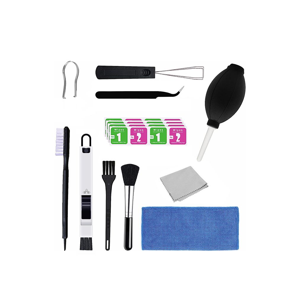 18 Pieces - Keycap Puller and Dust Cleaner Kit Keyboard Repair Tools ...