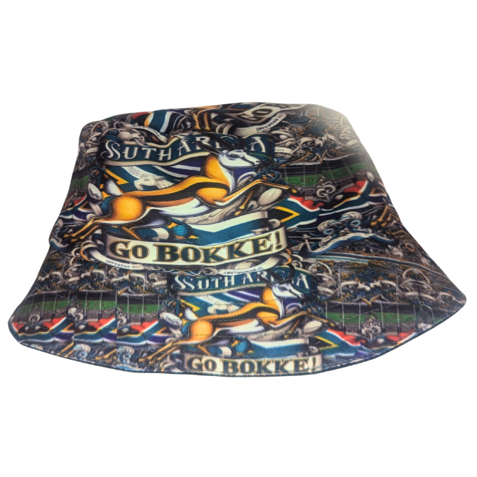 Springbok Supporters 'Go Bokke' African Bucket Hat | Shop Today. Get it ...