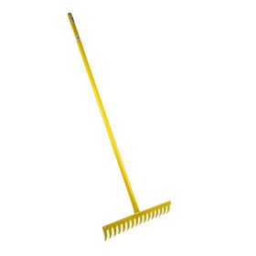 Steel Garden Rake 16T Yellow | Shop Today. Get it Tomorrow! | takealot.com