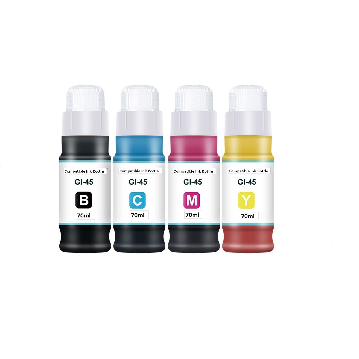 Compatible Canon Ink Bottle Set is compatible with Canon GI45/GI-45/45 ...