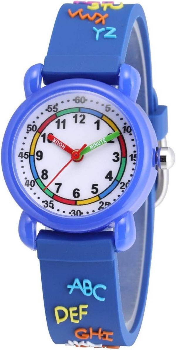 Fashion Waterproof Kids Quartz Watch-Blue | Shop Today. Get it Tomorrow ...