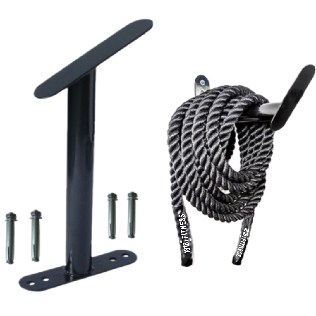 Battle Rope Wall Rack - 1818 Fitness | Shop Today. Get it Tomorrow ...