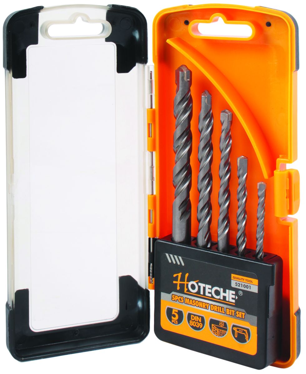 Hoteche 5 Piece Masonry Drill Bit Set | Shop Today. Get it Tomorrow ...