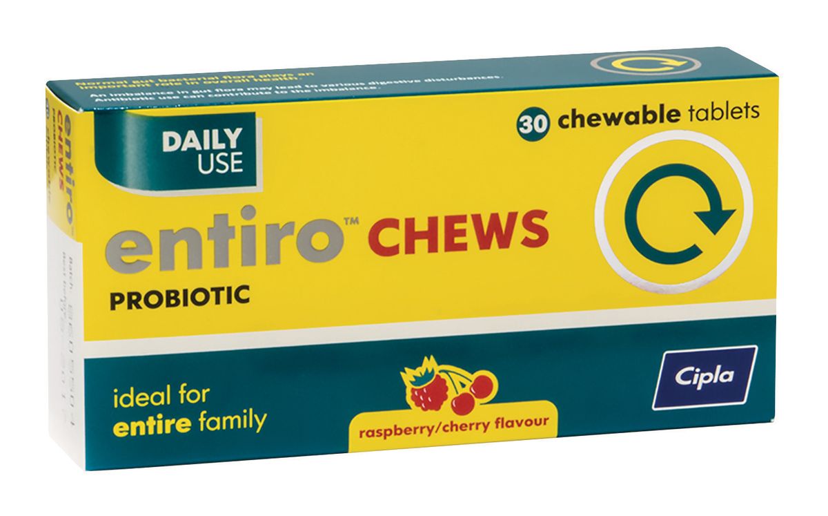 entiro Probiotic Chews 30s | Shop Today. Get it Tomorrow! | takealot.com