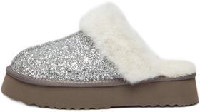 Quiz - Women Silver Glitter Slippers | Shop Today. Get it Tomorrow ...