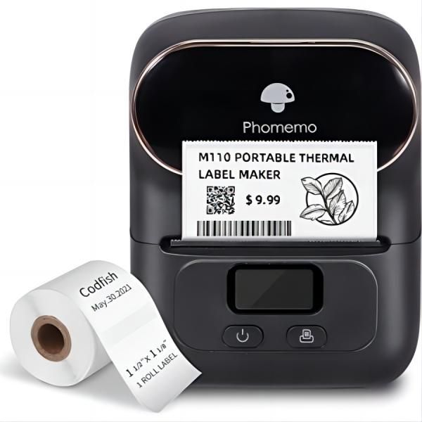 Phomemo M110 Label Maker- Portable Mini Bluetooth Thermal Label Printer | Shop Today. Get it ...