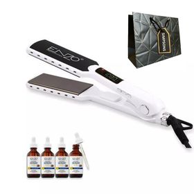 Enzo -Wet & Dry Hair Iron ,4 Bottles of Coconut Hair Essence & Simpsons ...