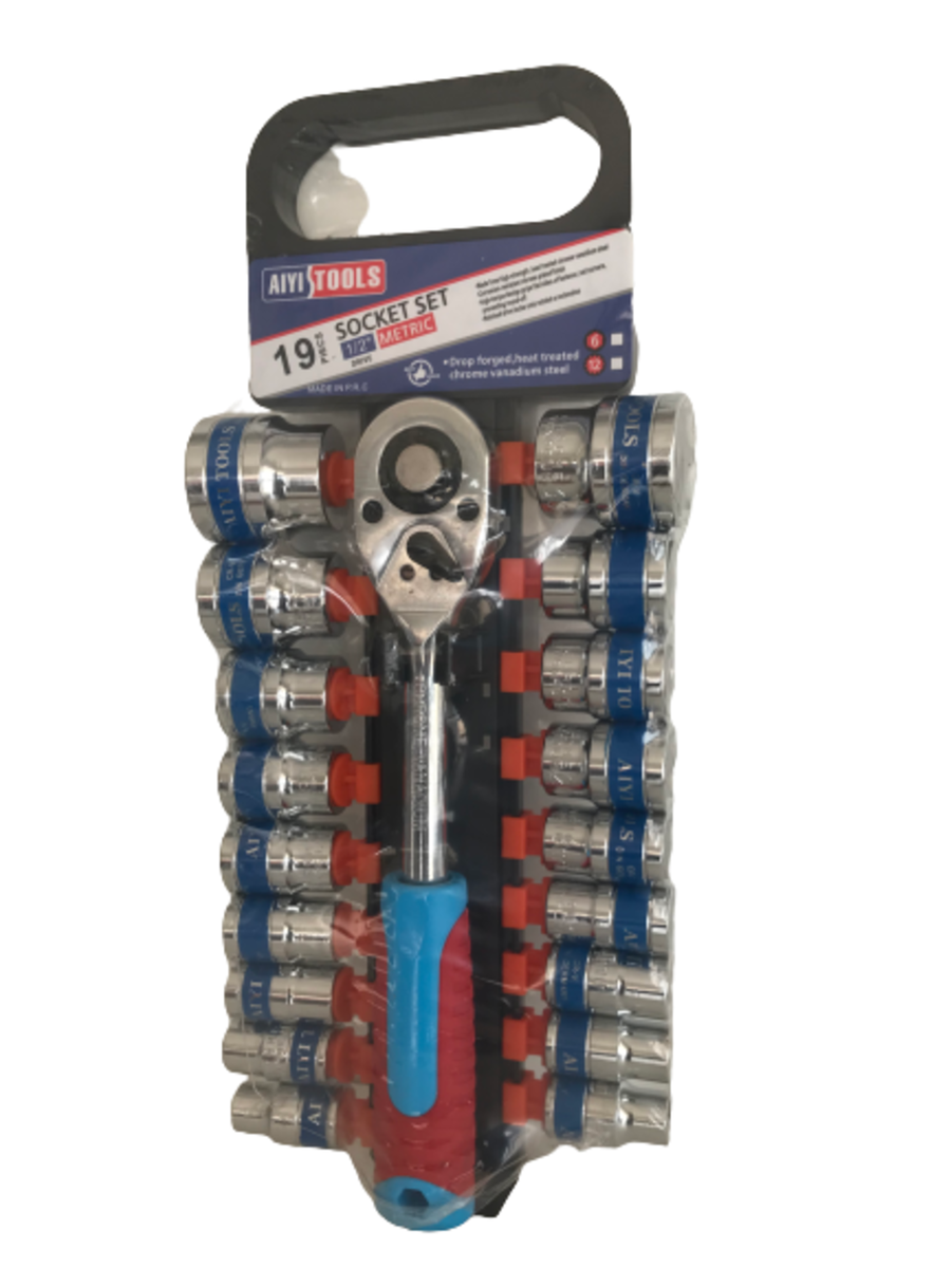 AIYI 1/2" Socket Set (19 Piece) | Shop Today. Get it Tomorrow ...