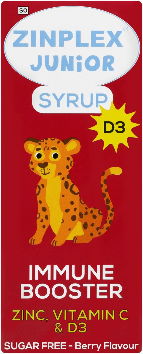 Zinplex junior syrup d3 200 ml | Shop Today. Get it Tomorrow ...