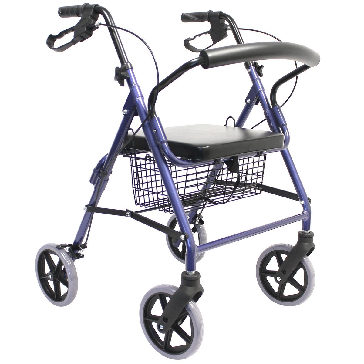 Rollator with Loop Brakes, 8-inch Wheels, and Aluminium Frame | Shop ...
