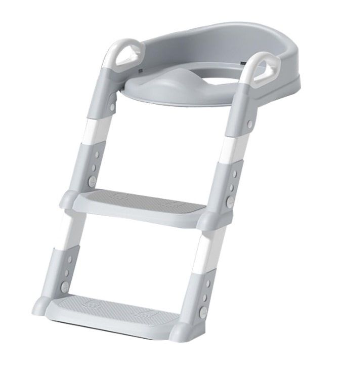 Foldable Children Potty Training Toilet Seat Ladder Step Without PU ...