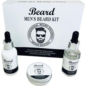 Set of 3 Men's Beard Master Grooming Kit | Shop Today. Get it Tomorrow ...