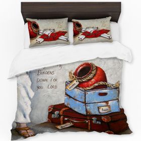 Laying Down My Burdens By Stella Bruwer Duvet Cover Set | Shop Today ...