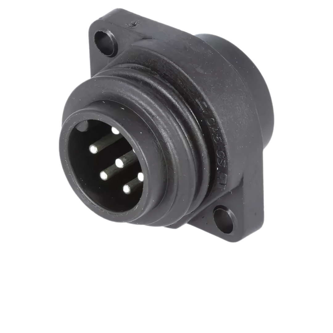 CA6GS Panel Mount 6-Way Solder Type Circular Plug Connector | Shop ...