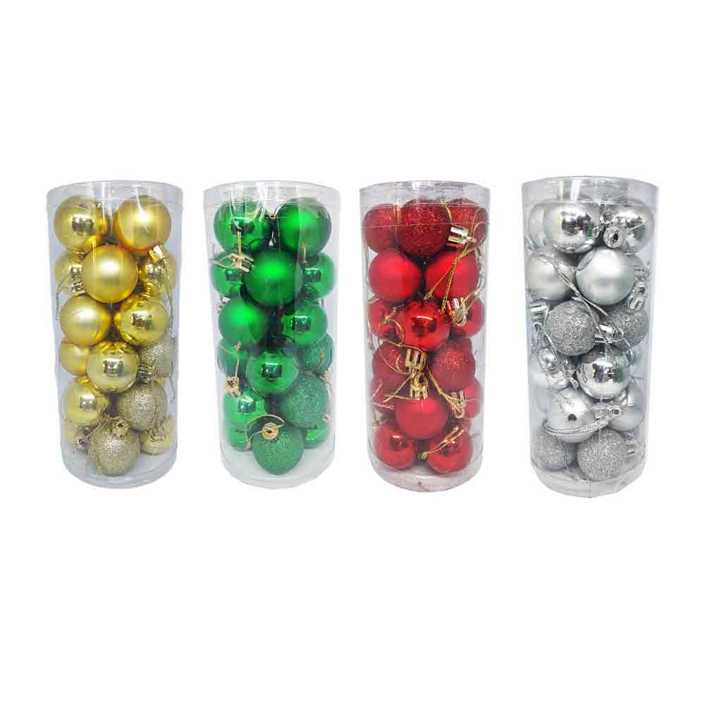 Christmas Decoration Baubles | Small (4 pack) | Shop Today. Get it ...