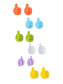 Thumbs Up Cable/Key Ring Holder 10pack - Mix Colors | Shop Today. Get ...