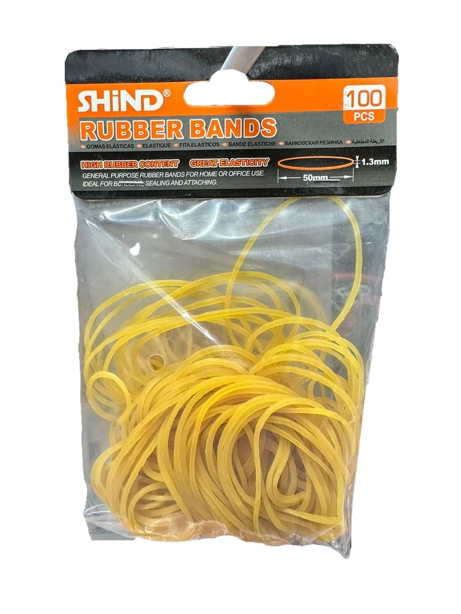 100 Pieces High Quality Yellow Rubber Bands | Shop Today. Get it ...