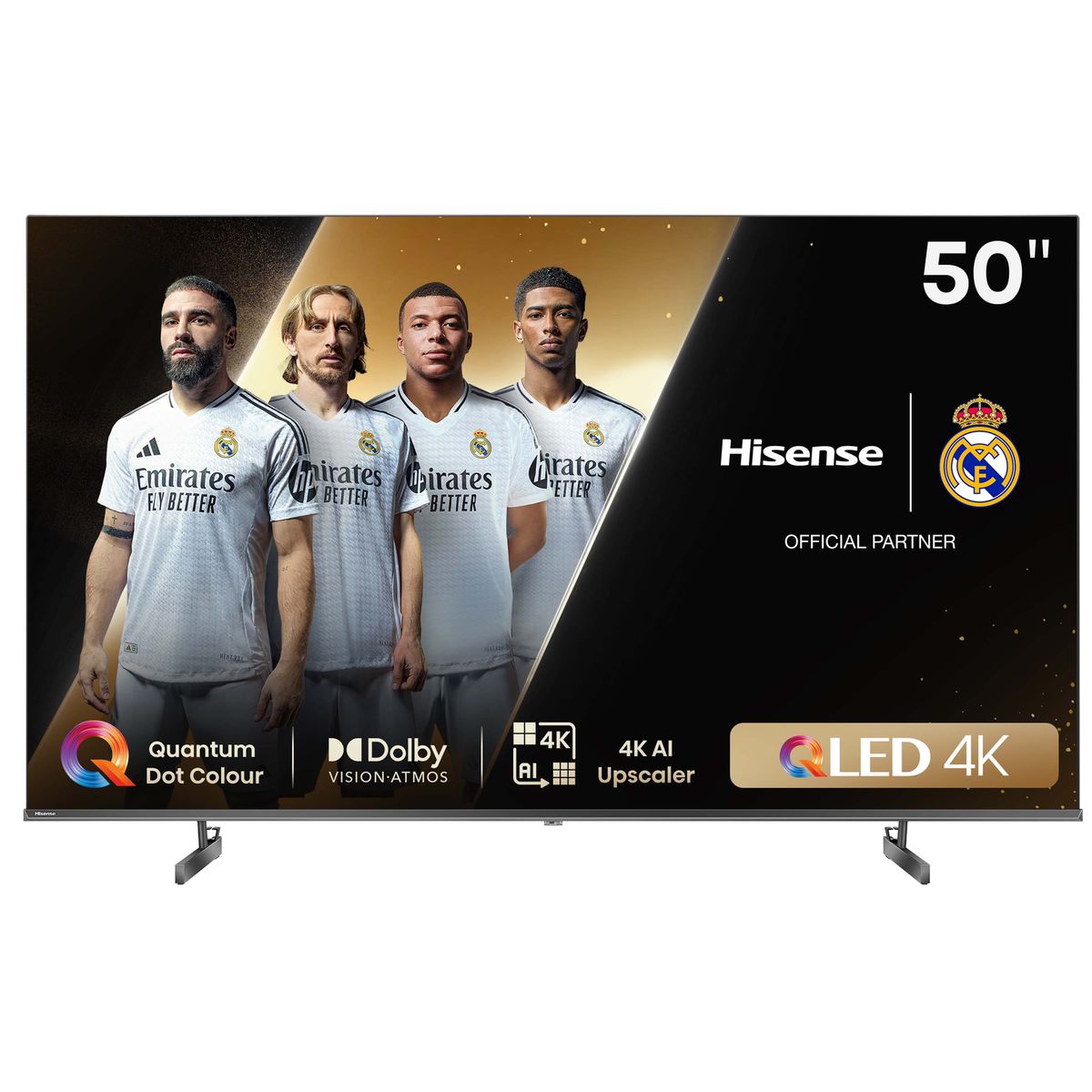 Hisense 50" Q6N Smart 4K UHD QLED TV with Quantum Dot & Dolby Vision ...