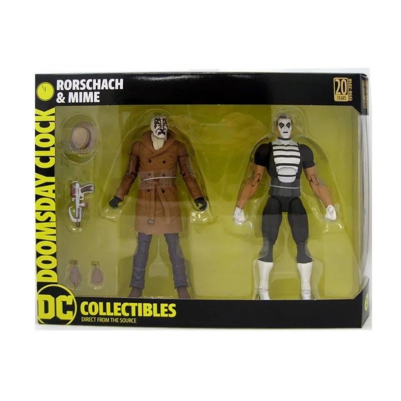 Doomsday Clock Rorschach Mime Figure 2-Pack | Shop Today. Get it ...