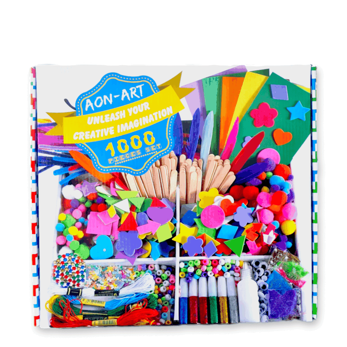 Aon-Art 1000+ Piece Mega Arts & Crafts Set | Buy Online in South Africa ...