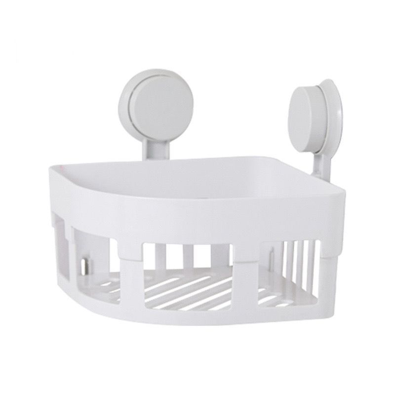 Suction Cup Wall Mounted Bathroom Corner Storage Rack | Shop Today. Get ...