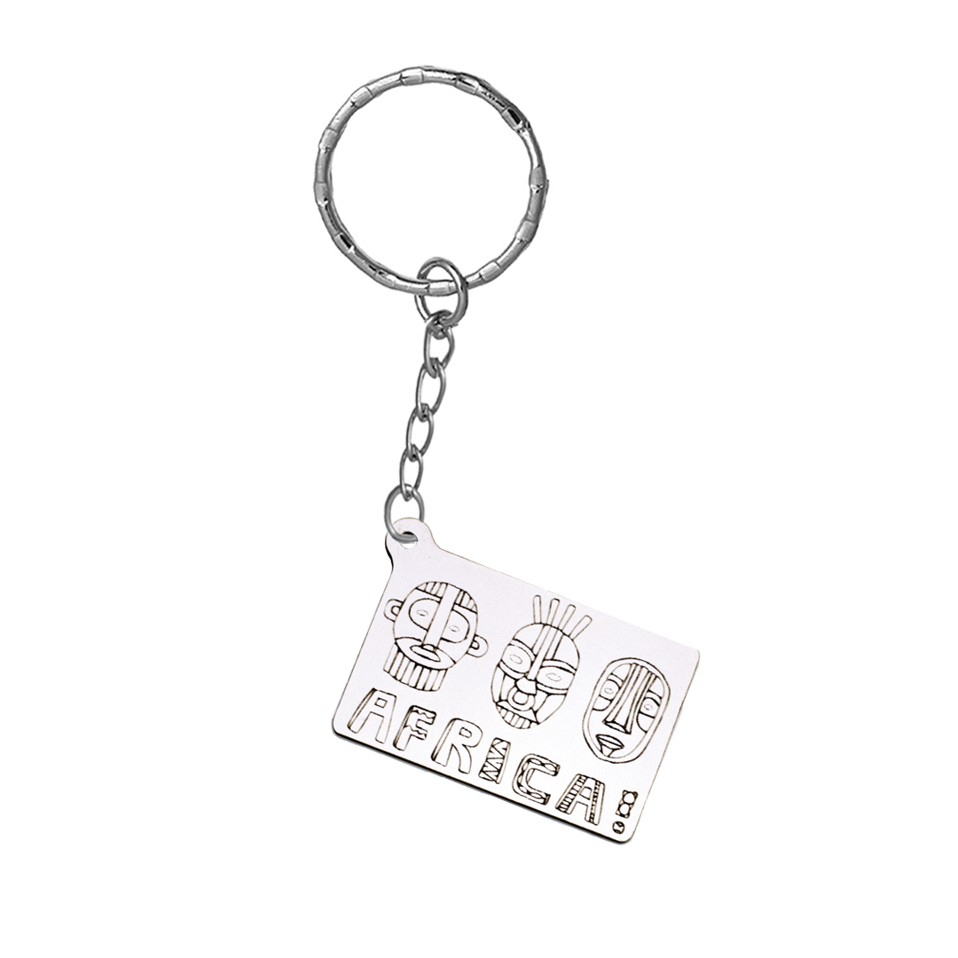 SA Keyring - Africa - White | Shop Today. Get it Tomorrow! | takealot.com