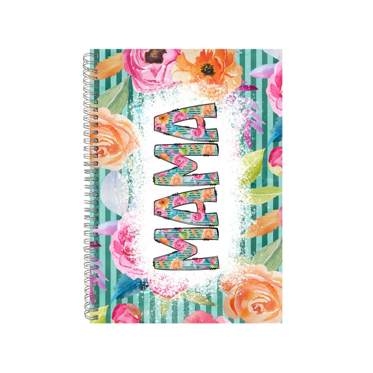 Cute Flowers Mother Notebook Mother's Day Gift Idea A4 Notepad Pad 83 ...