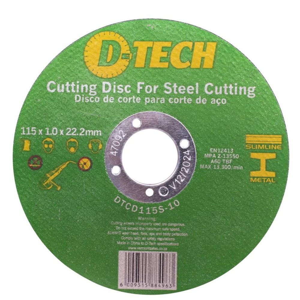 D-Tech - Cutting Disc For Steel Cutting - Pack Of 25 | Shop Today. Get ...