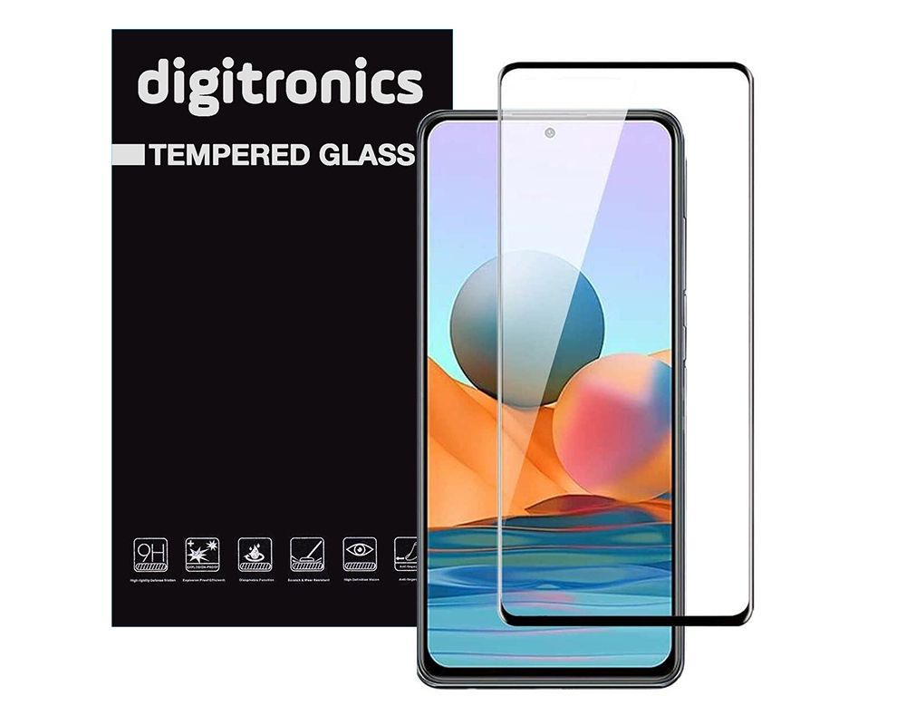 Full Coverage Tempered Glass for Xiaomi Redmi Note 10 Pro | Shop Today ...