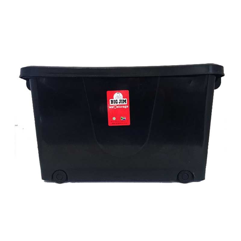 BIG JIM Bin Storage Multibox Black On Wheels 32 Litres | Shop Today ...