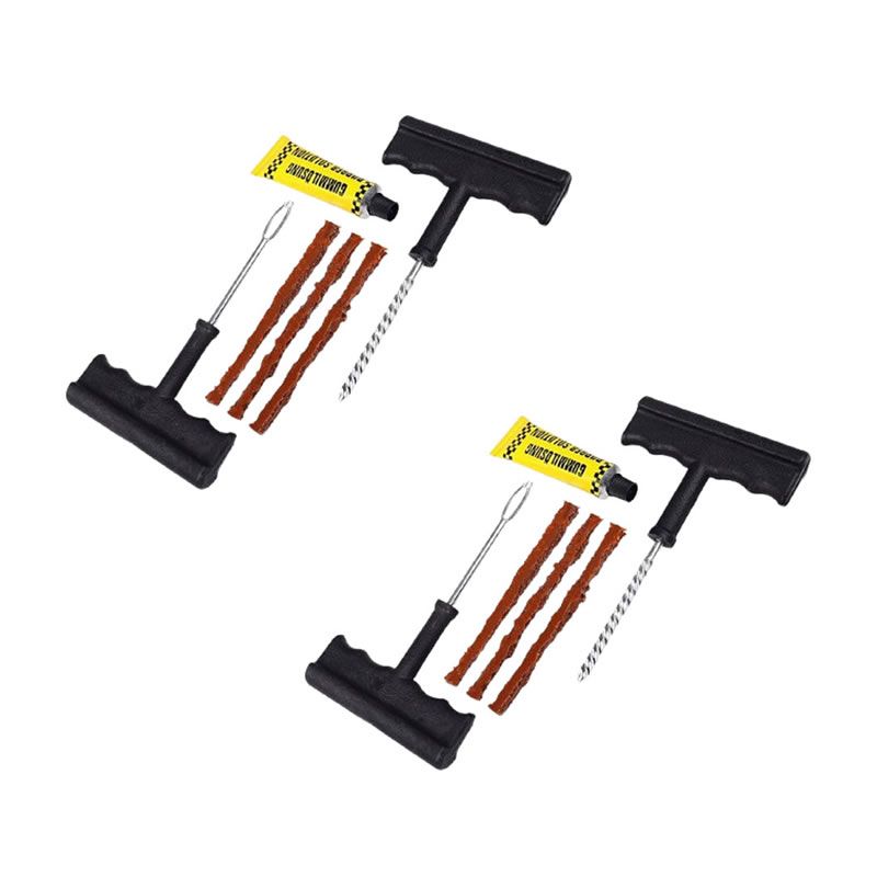 Set of 2 6-Piece Tubeless Tire Repair Kit | Shop Today. Get it Tomorrow ...