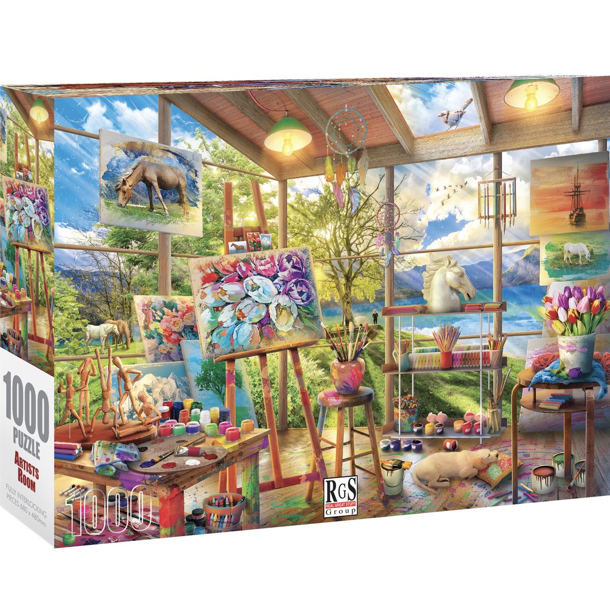 RGS Group Artists Room Jigsaw Puzzle - 1000 Piece | Shop Today. Get it ...